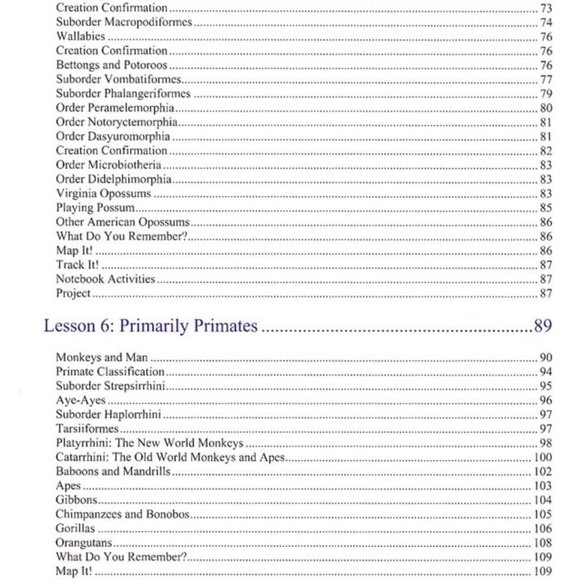 Apologia | Toys | Exploring Creation With Zoology 3 Land Animals Of The ...